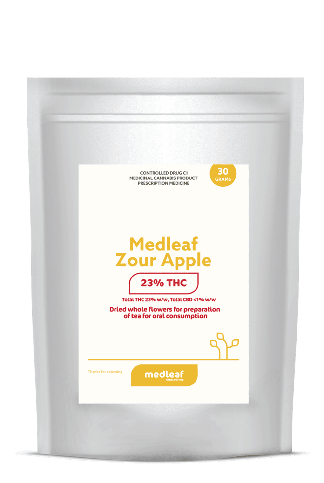 Medleaf Zour Apple | CannaPlus+ Medicinal Cannabis Clinic NZ