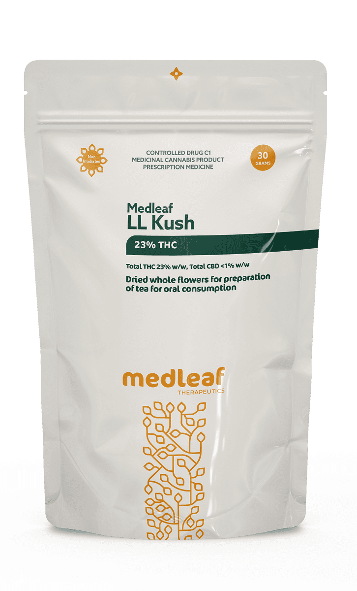 Medleaf LL Kush 30g | CannaPlus+ Medicinal Cannabis Clinic NZ