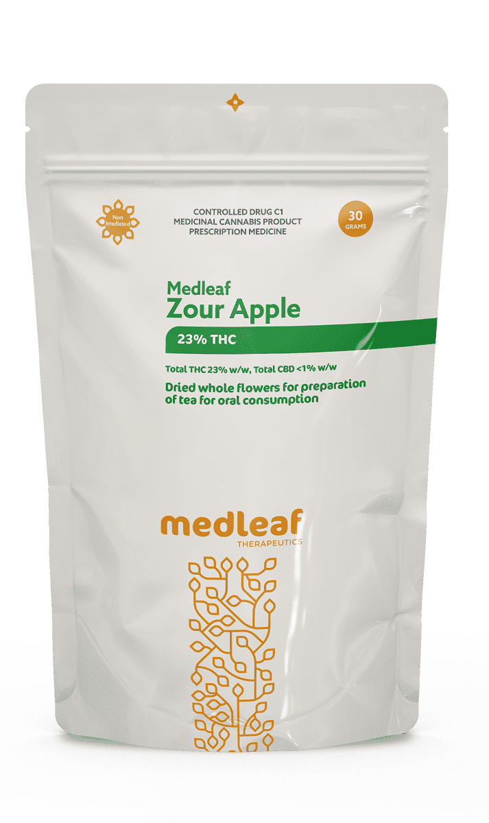Medleaf Zour Apple | CannaPlus+ Medicinal Cannabis Clinic NZ