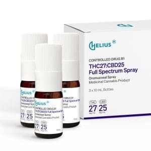 Helius THC27:CBD25 Oromucosal Spray | CannaPlus+ Medicinal Cannabis ...